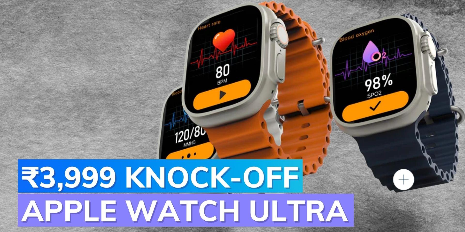 Pebble‘s ₹3,999 Cosmos Engage is an Apple Watch Ultra Clone | Editorji