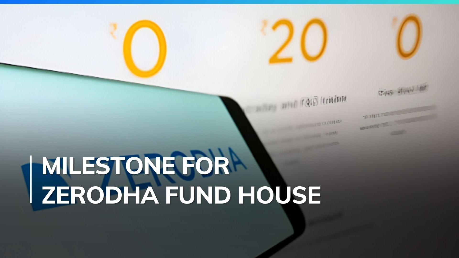 Zerodha fund house surpasses ₹500 crore AUM, attracts 1 lakh investors ...