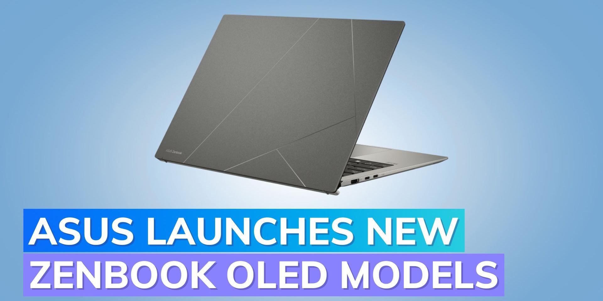 Asus Zenbook OLED series with 13th-gen Intel core processors launched ...