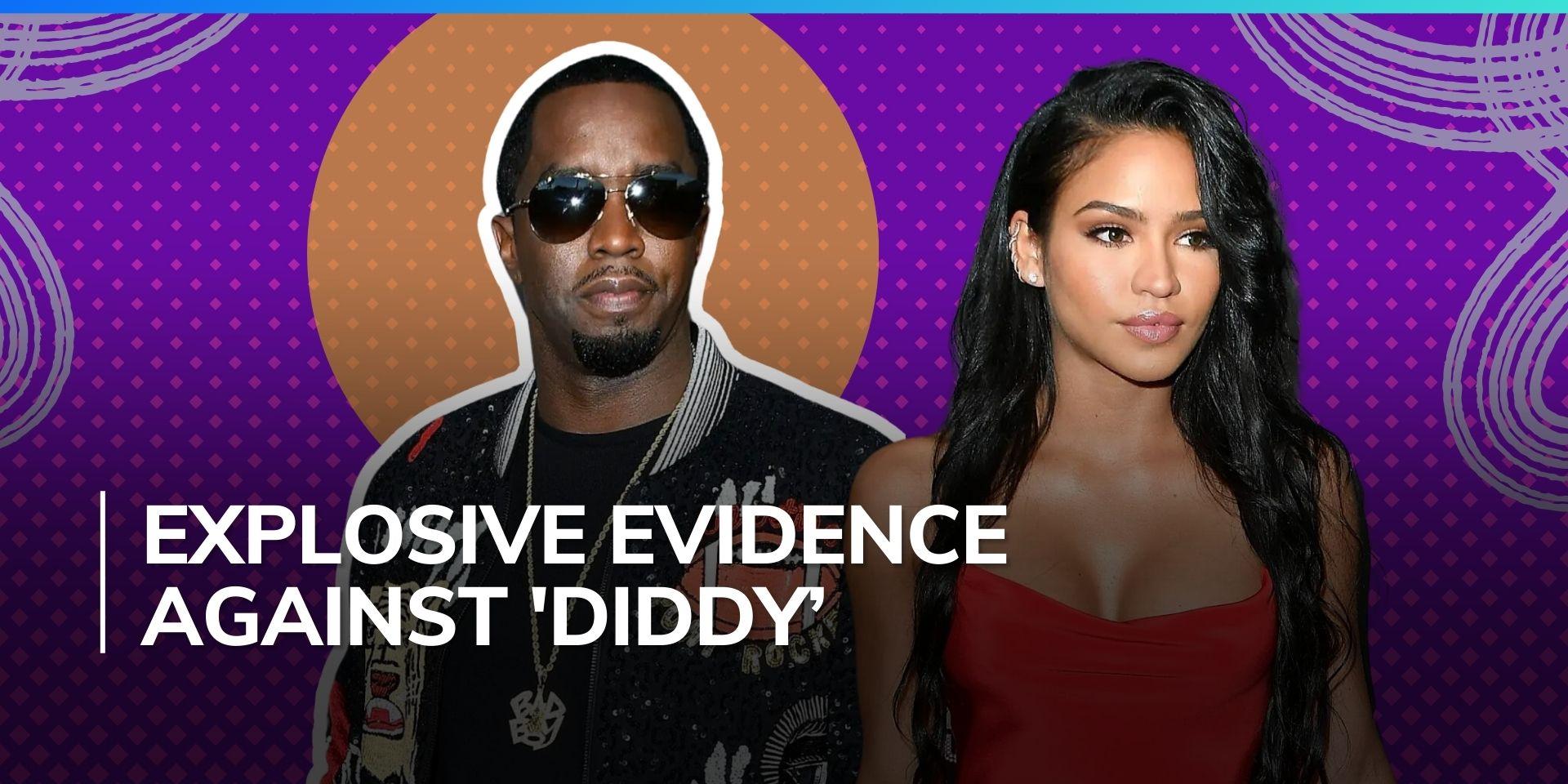 Sean ‘Diddy’ Combs seen assaulting ex-girlfriend Cassie Ventura in the 2016 surveillance video ...