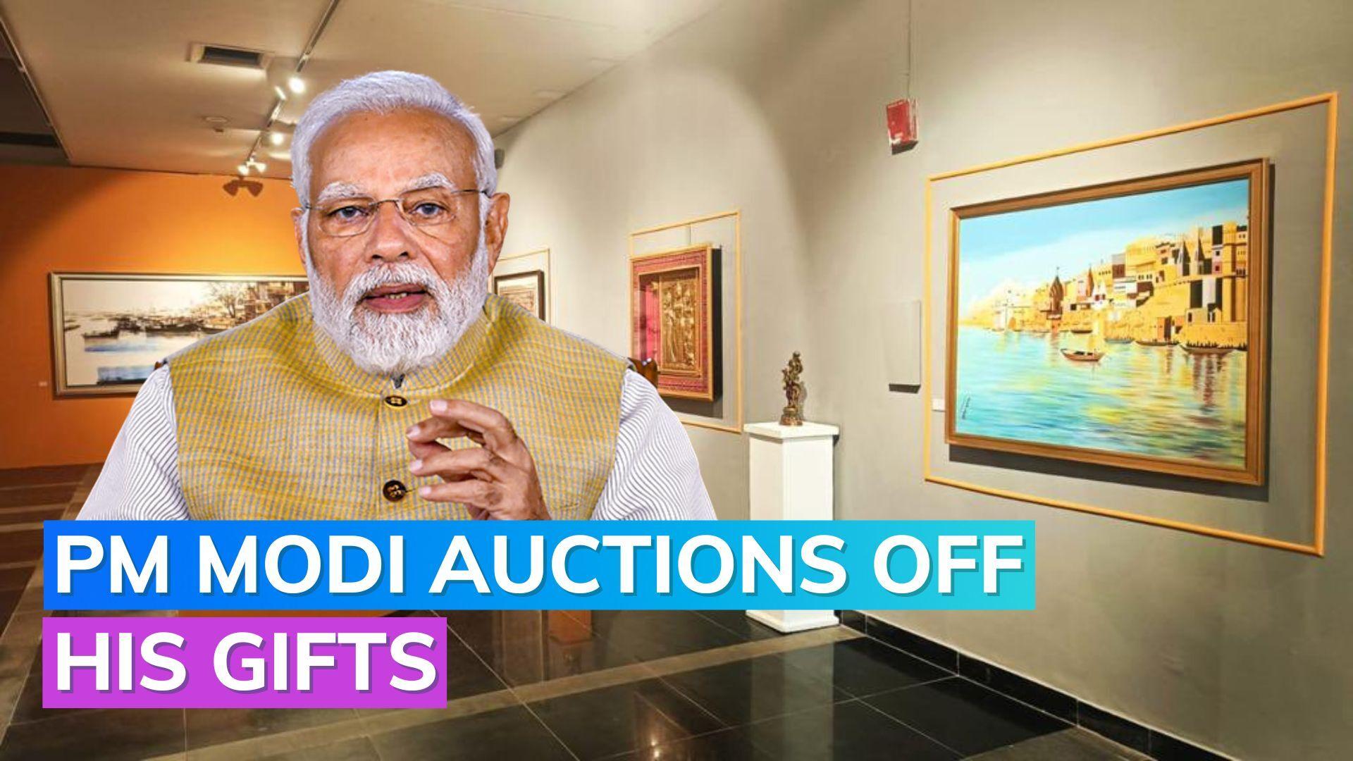 PM Modi‘s gifts on e-auction: Rs 100 to over Rs 64 lakh; How to buy in ...