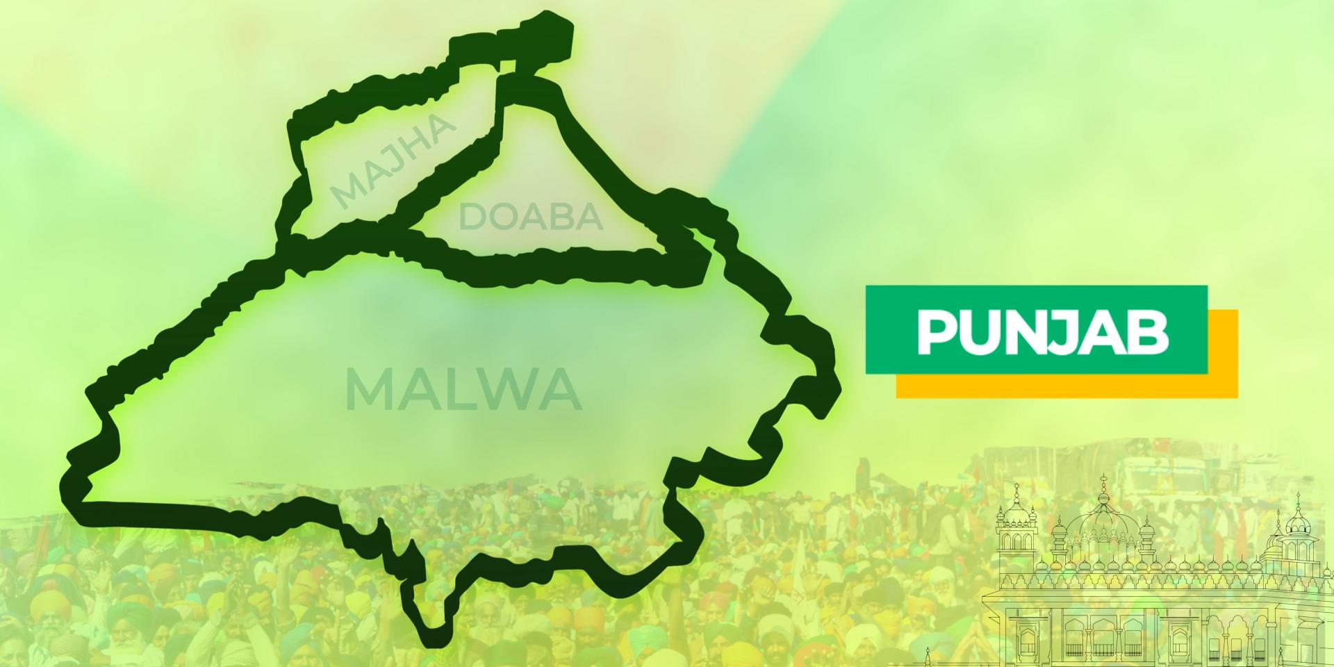 Punjab Election 2022 | Malwa, Majha & Doaba - the three regions and ...