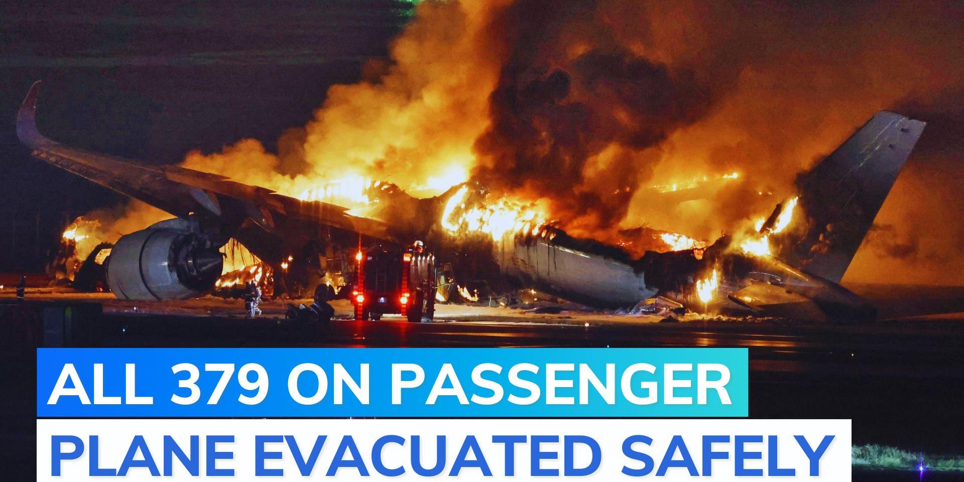 5 dead after passenger plane collides with coast guard aircraft at ...