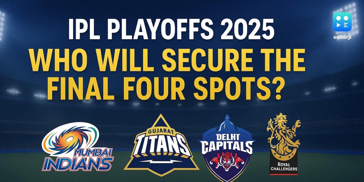 IPL Playoffs 2025: Who will secure the final four spots? | Editorji