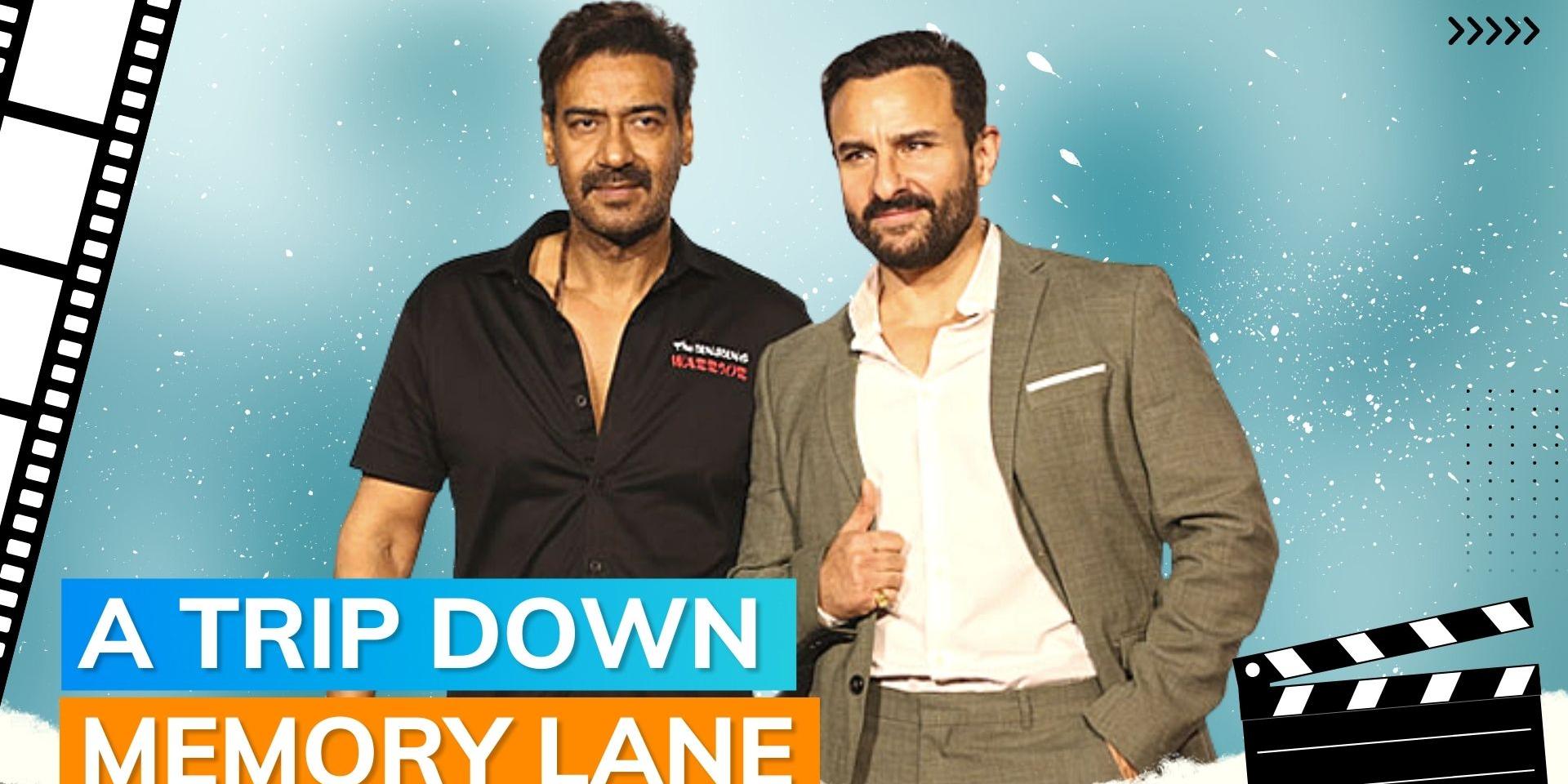 Ajay Devgn shares unseen picture from the sets of ‘Kachche Dhaage’ that ...