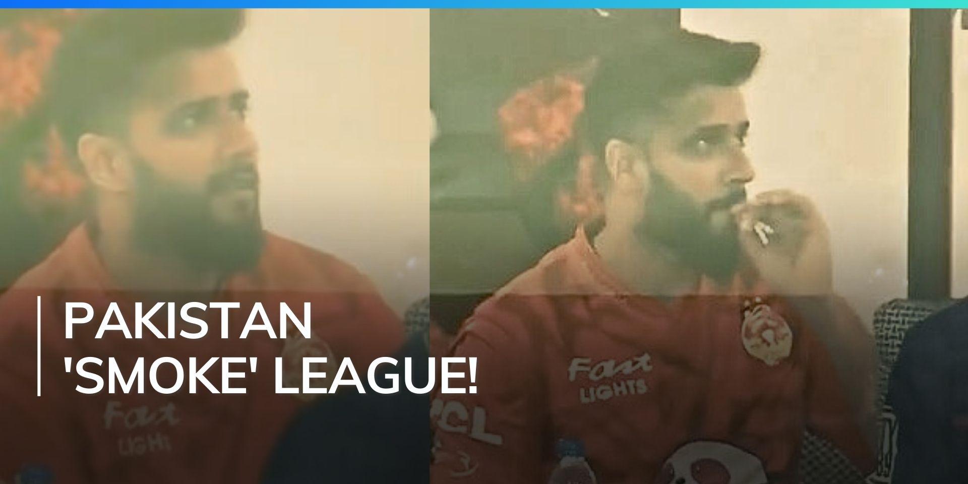 Watch! Video of Imad Wasim smoking during PSL final goes viral | Editorji