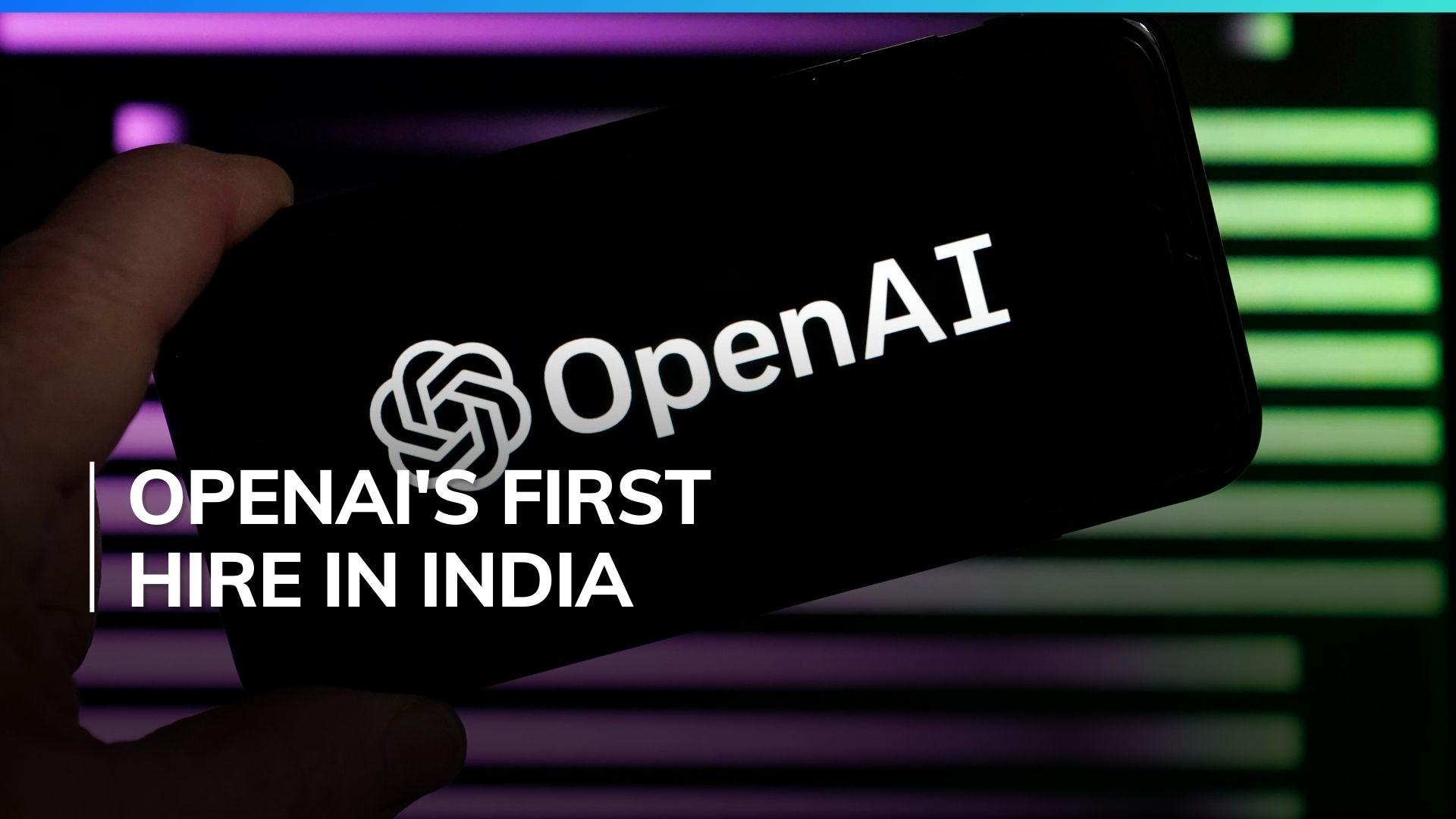 ChatGPT maker OpenAI makes its first India hire; appoints govt relations head | Editorji