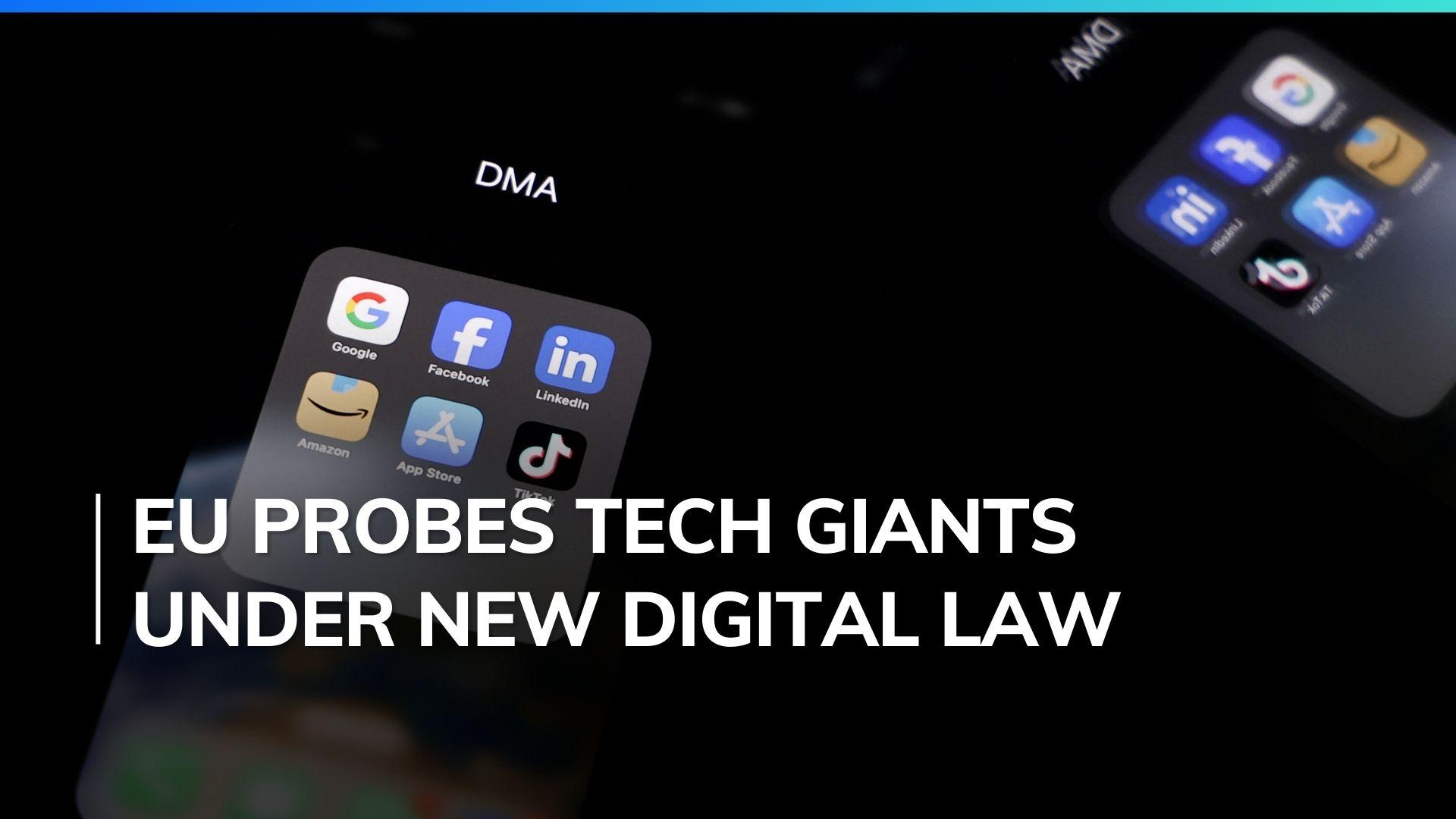 EU probes Apple, Google, Meta under new digital law | Editorji