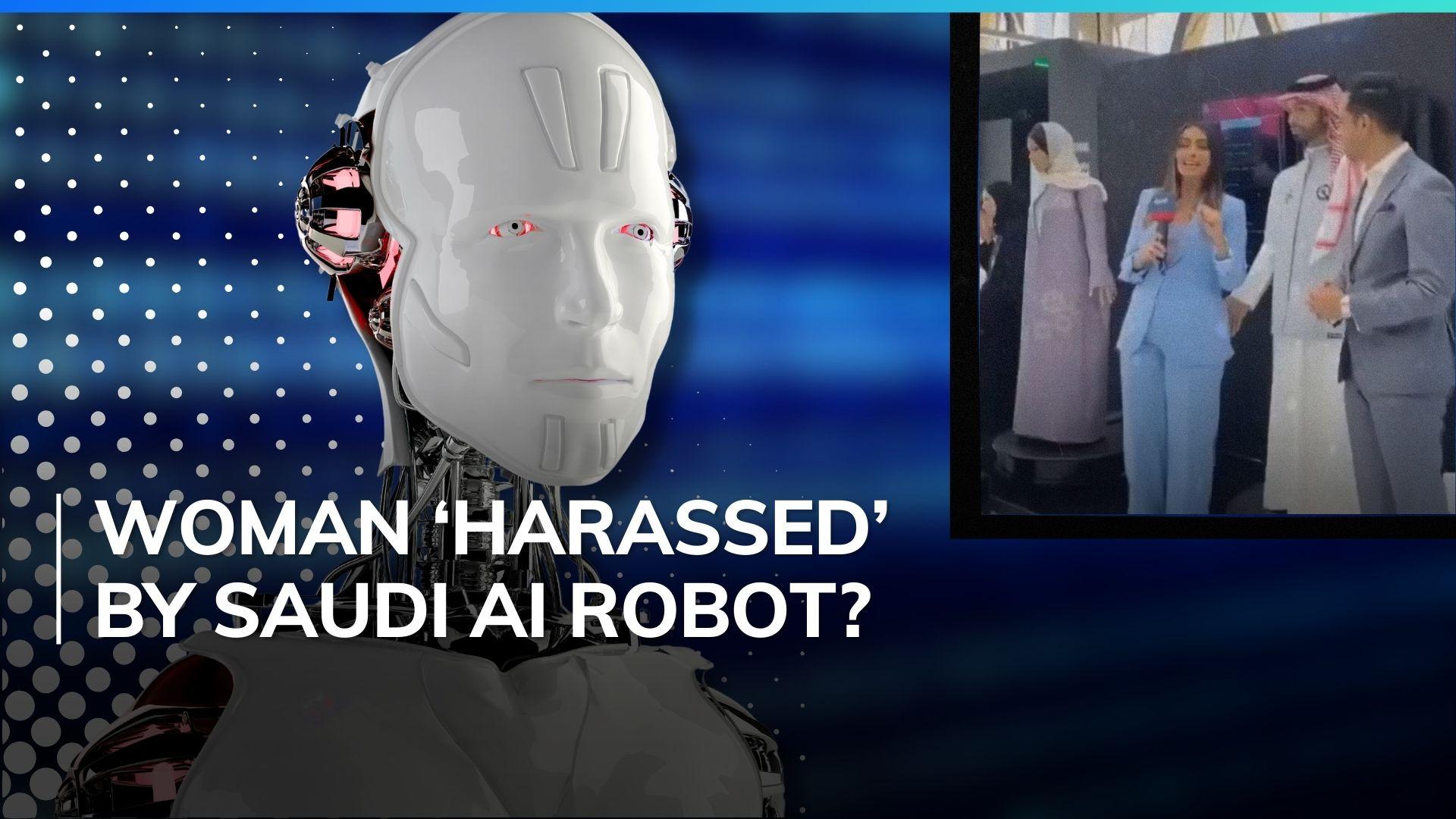 ‘Creep, womanizer’: Netizens react to male Saudi Arabian AI robot ...
