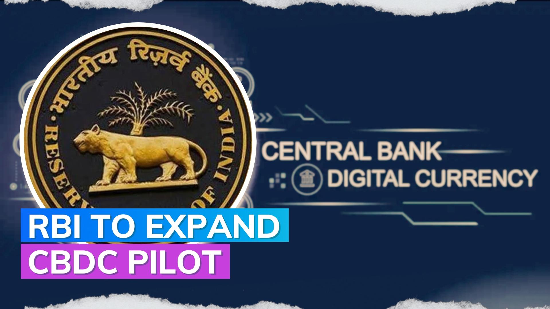 RBI Annual Report: Central bank aims to expand CBDC pilot in FY24 ...