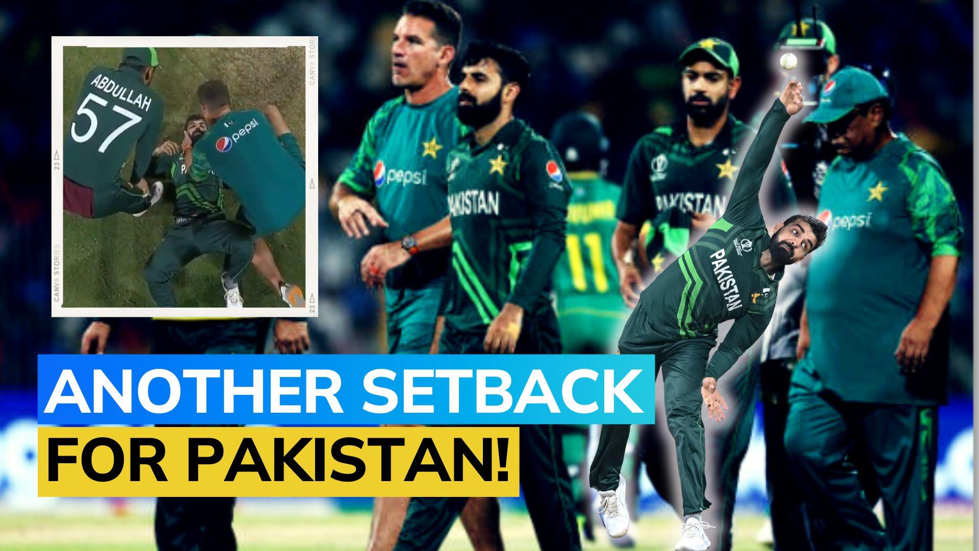 PAK vs SA: Shadab Khan suffers freak injury, replaced by concussion substitute Usama Mir | Editorji