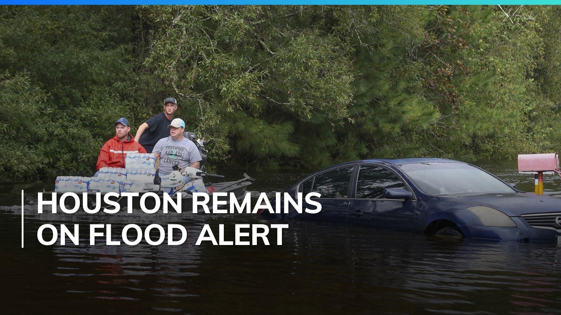 Rescue operation continues in Houston amid flash floods in Texas | Editorji