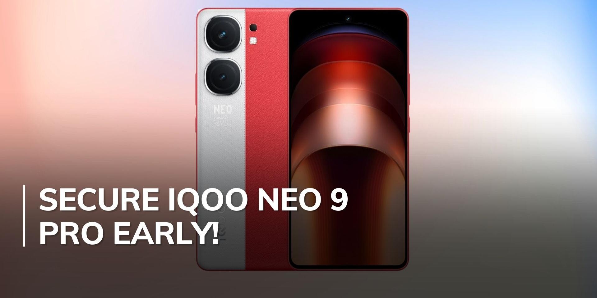 iQOO Neo 9 Pro available for pre-order starting February 8: Don‘t miss out on best offers ...
