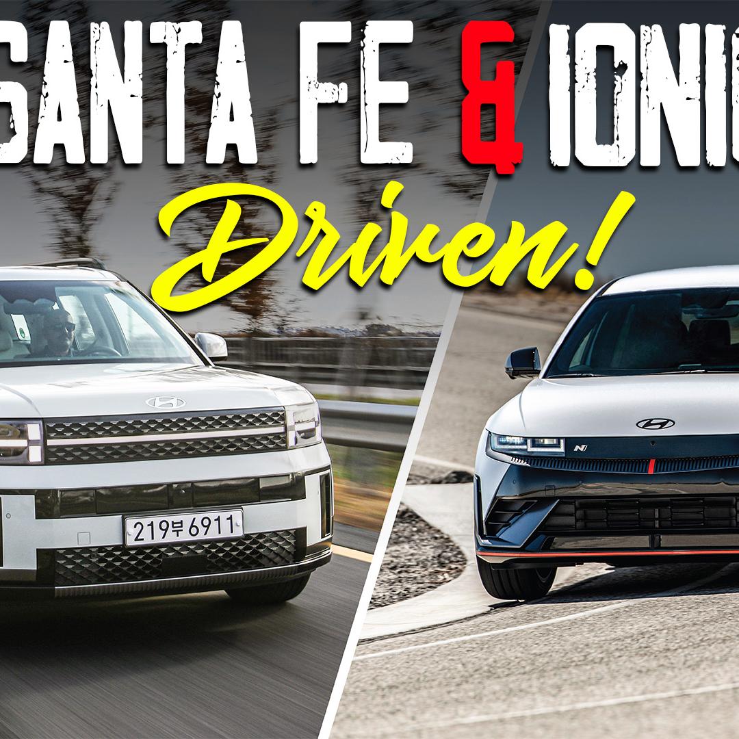 New Hyundai Santa Fe & Ioniq 5 N driven in South Korea | Here‘s what we are missing out on ...