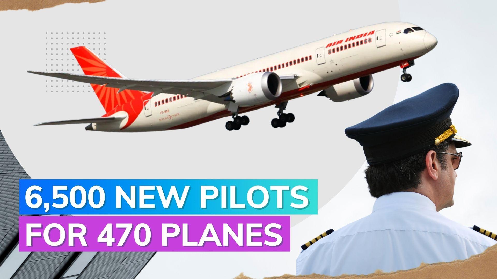 Air India will require more than 6,500 pilots for 470 planes | Editorji