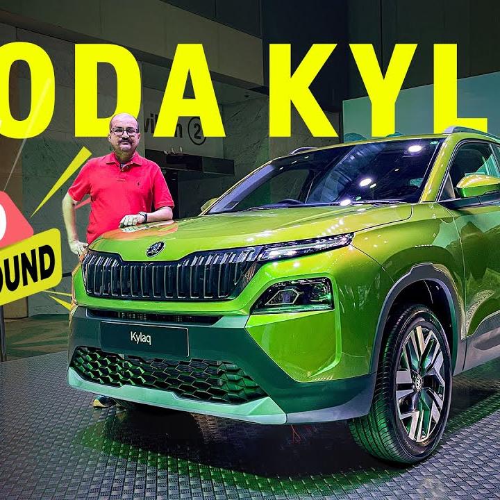 New Skoda Kylaq launched in India | First look | All details revealed ...