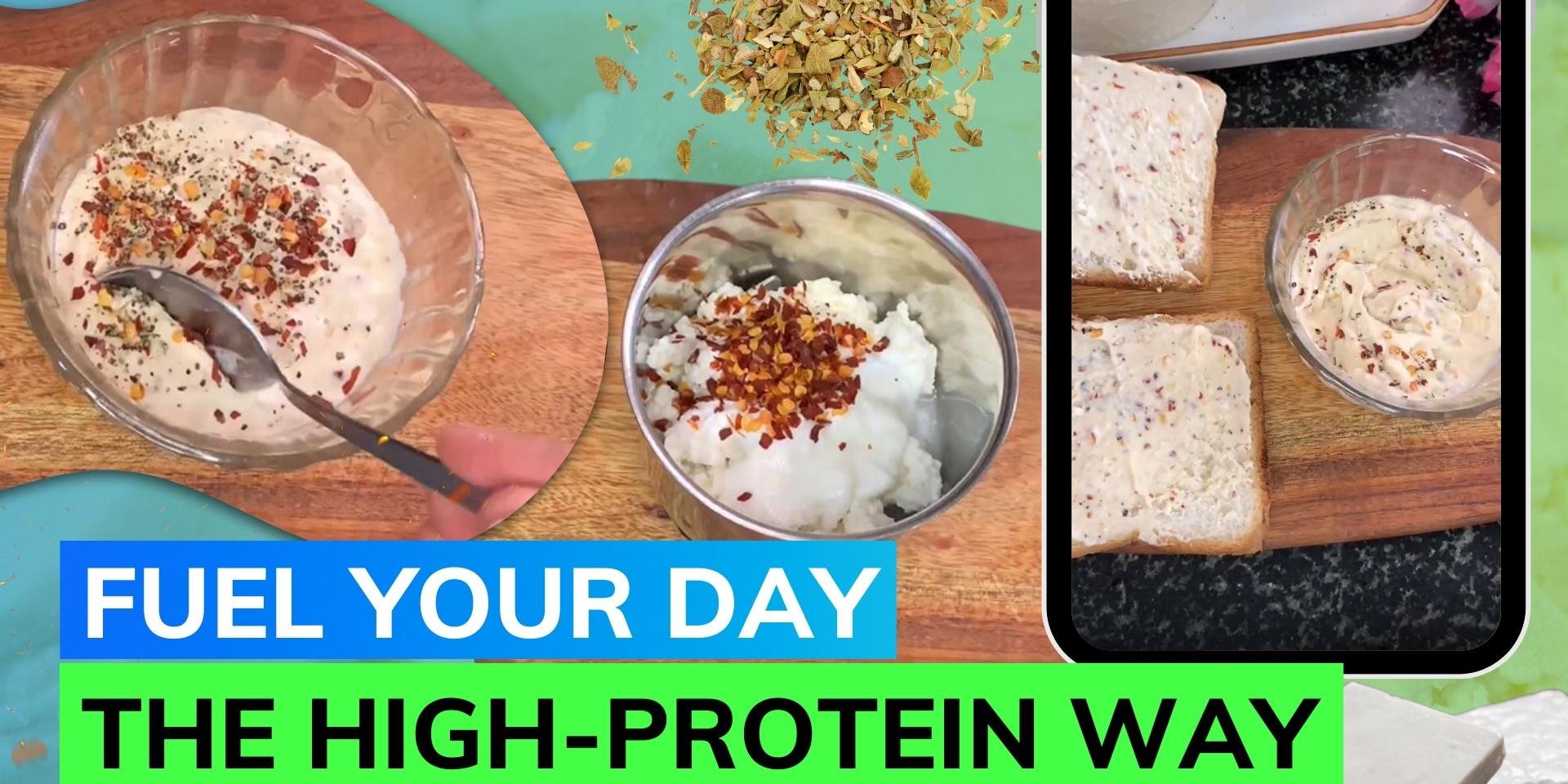 Kickstart your day with this protein-packed paneer spread, jot down the ...