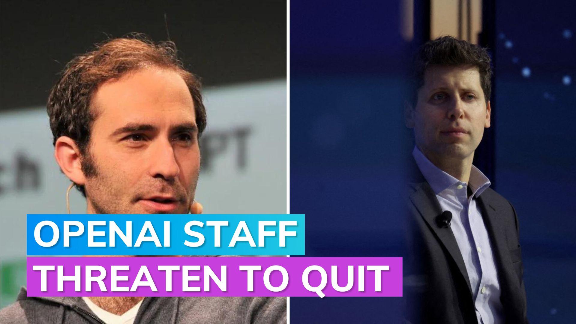 OpenAI employees warn of resignations unless board steps down | Editorji