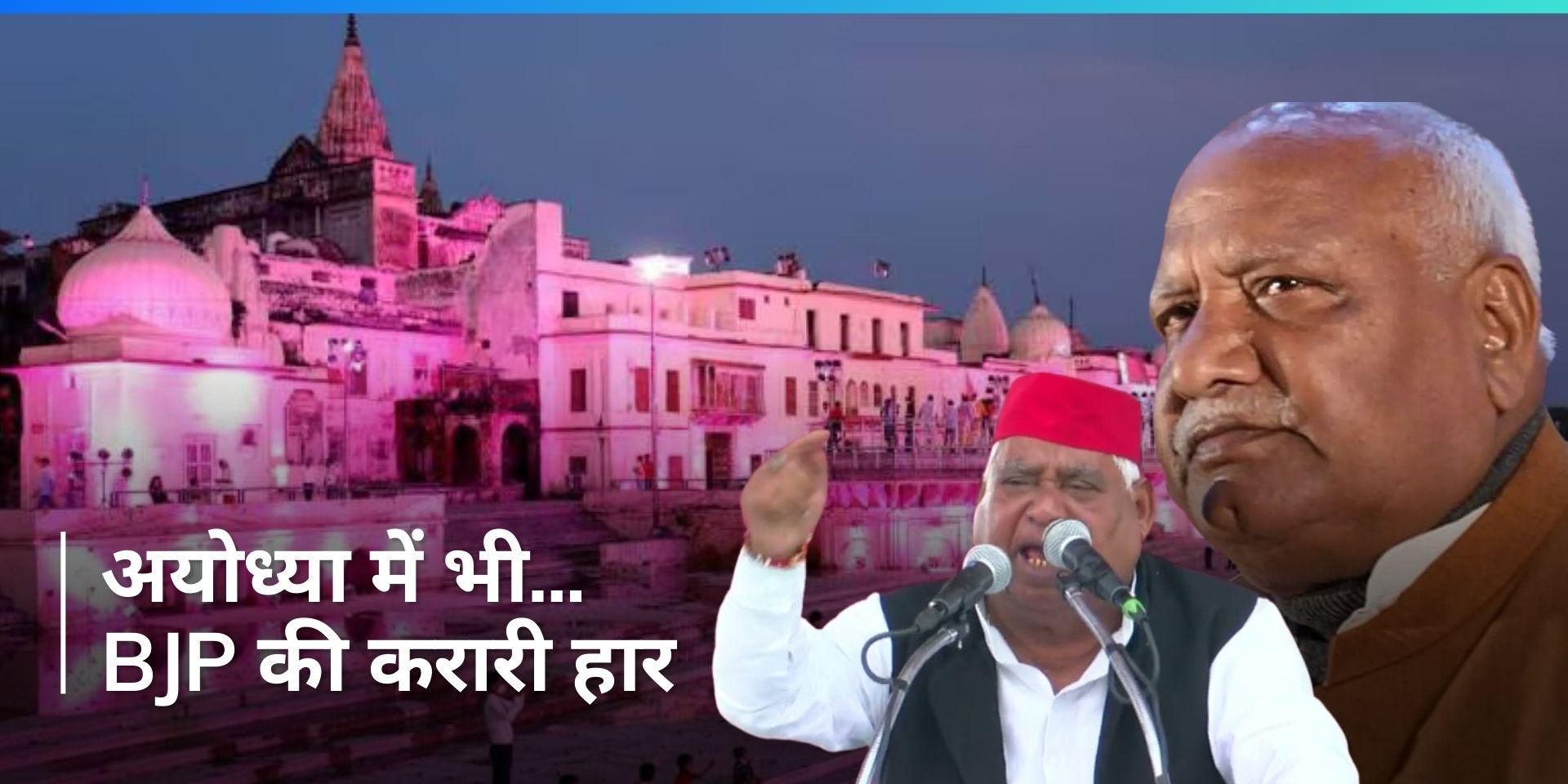 BJP loses in Ram Nagari Ayodhya, SP‘s Awadhesh Prasad gives a crushing ...
