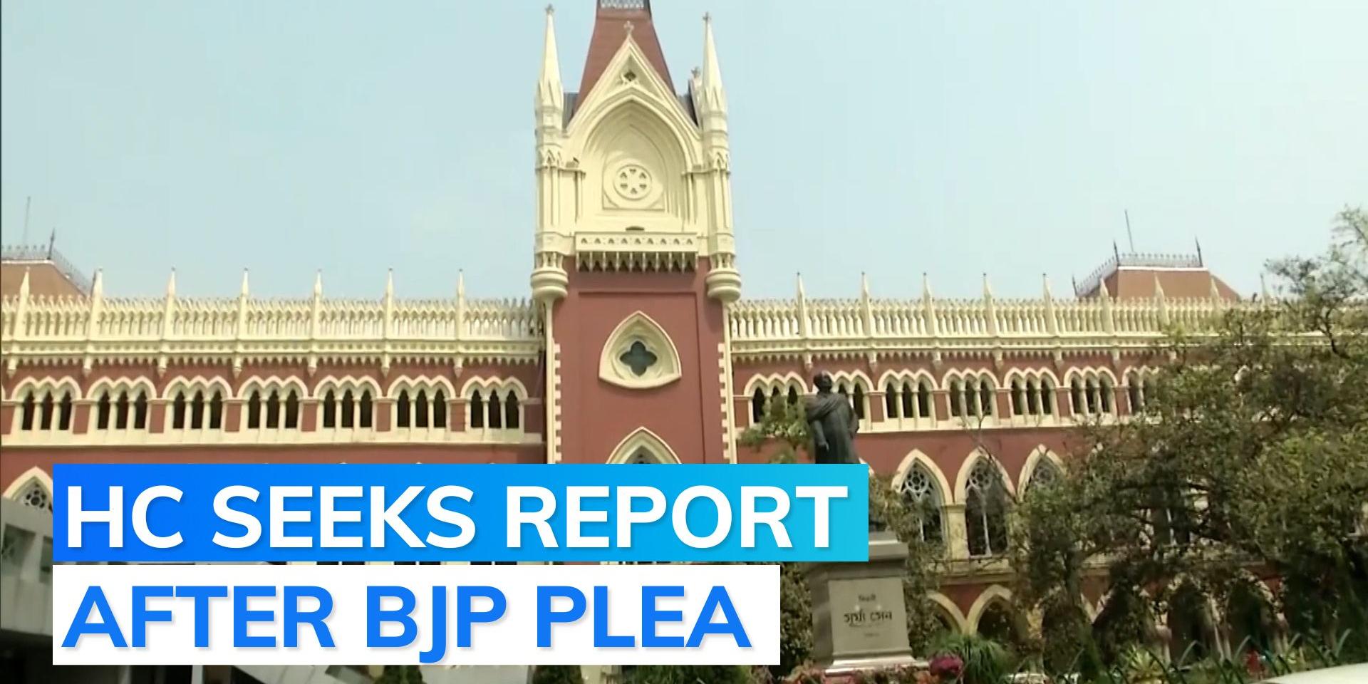 Calcutta High Court asks Bengal govt to file report on fresh Rishra ...
