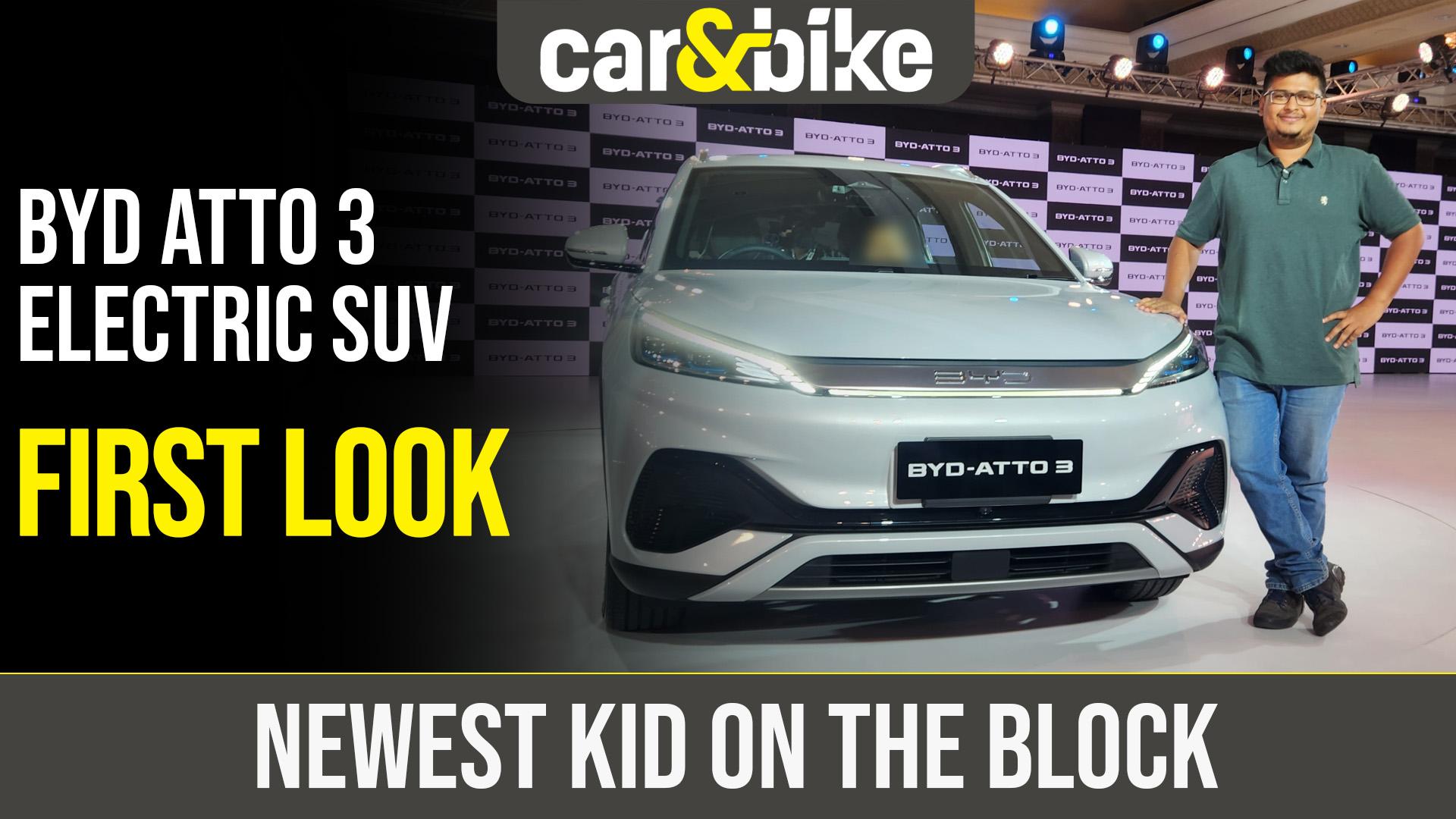 BYD Atto 3 Electric SUV First Look | Editorji