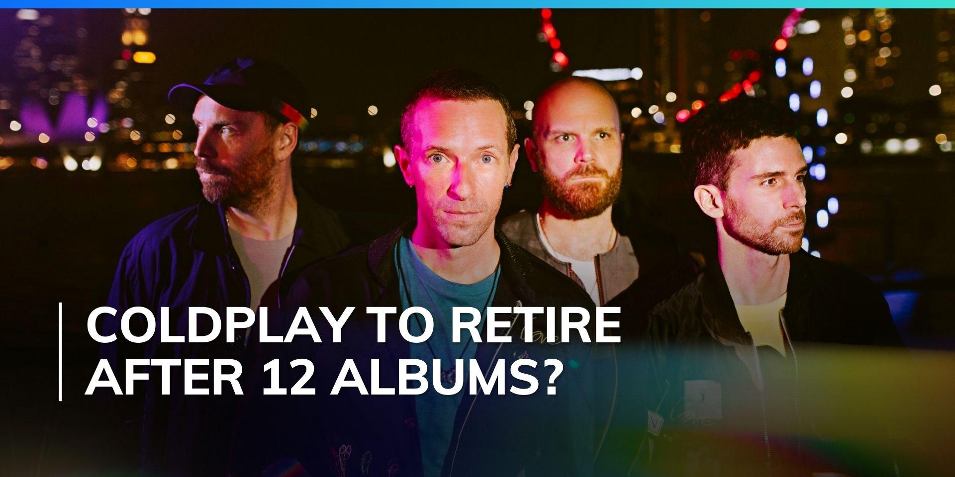 Coldplay’s Chris Martin reveals band’s retirement plans | Editorji