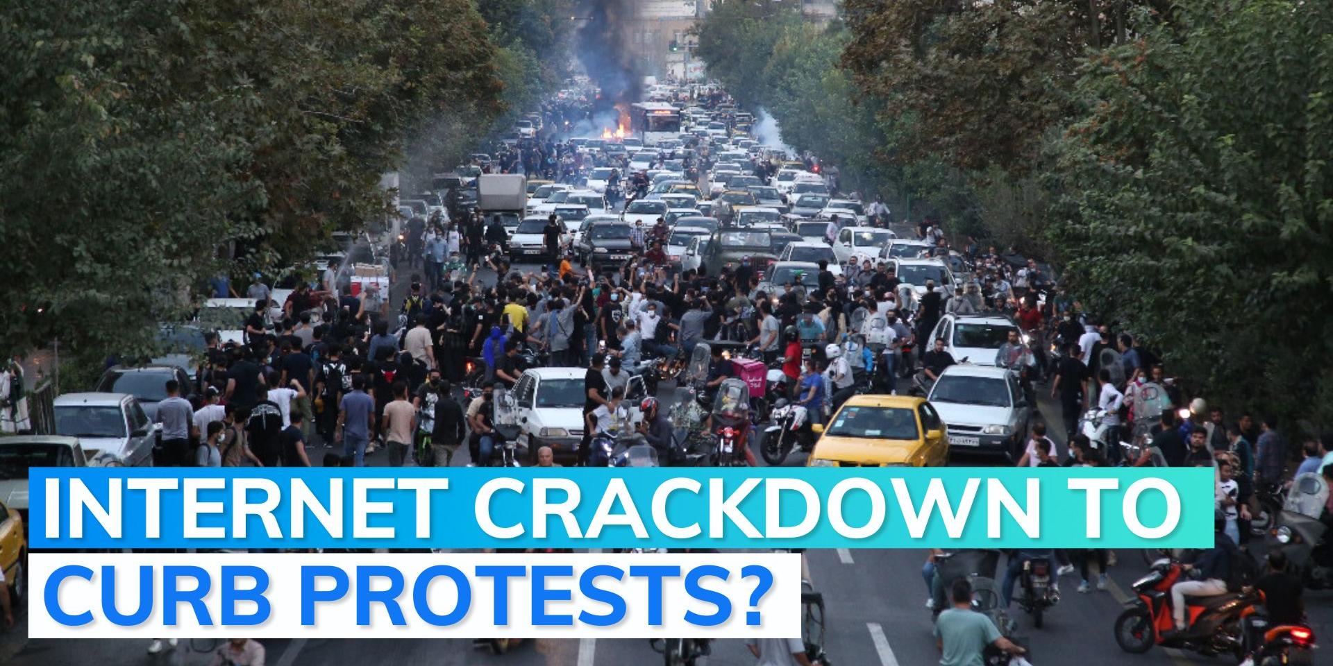 Iranians see widespread internet disruptions amid protests | Editorji