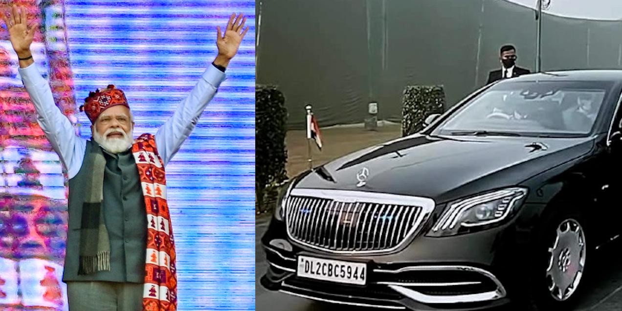 Narendra Modi New Car: PM Narendra Modi‘s new 12 cr Mercedes can ...