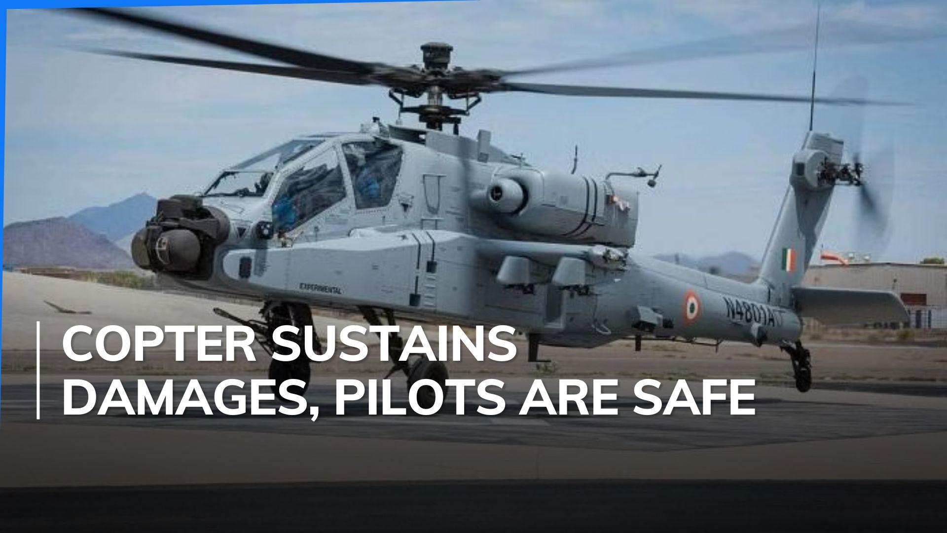 IAF‘s Apache chopper makes emergency landing in Ladakh | Editorji