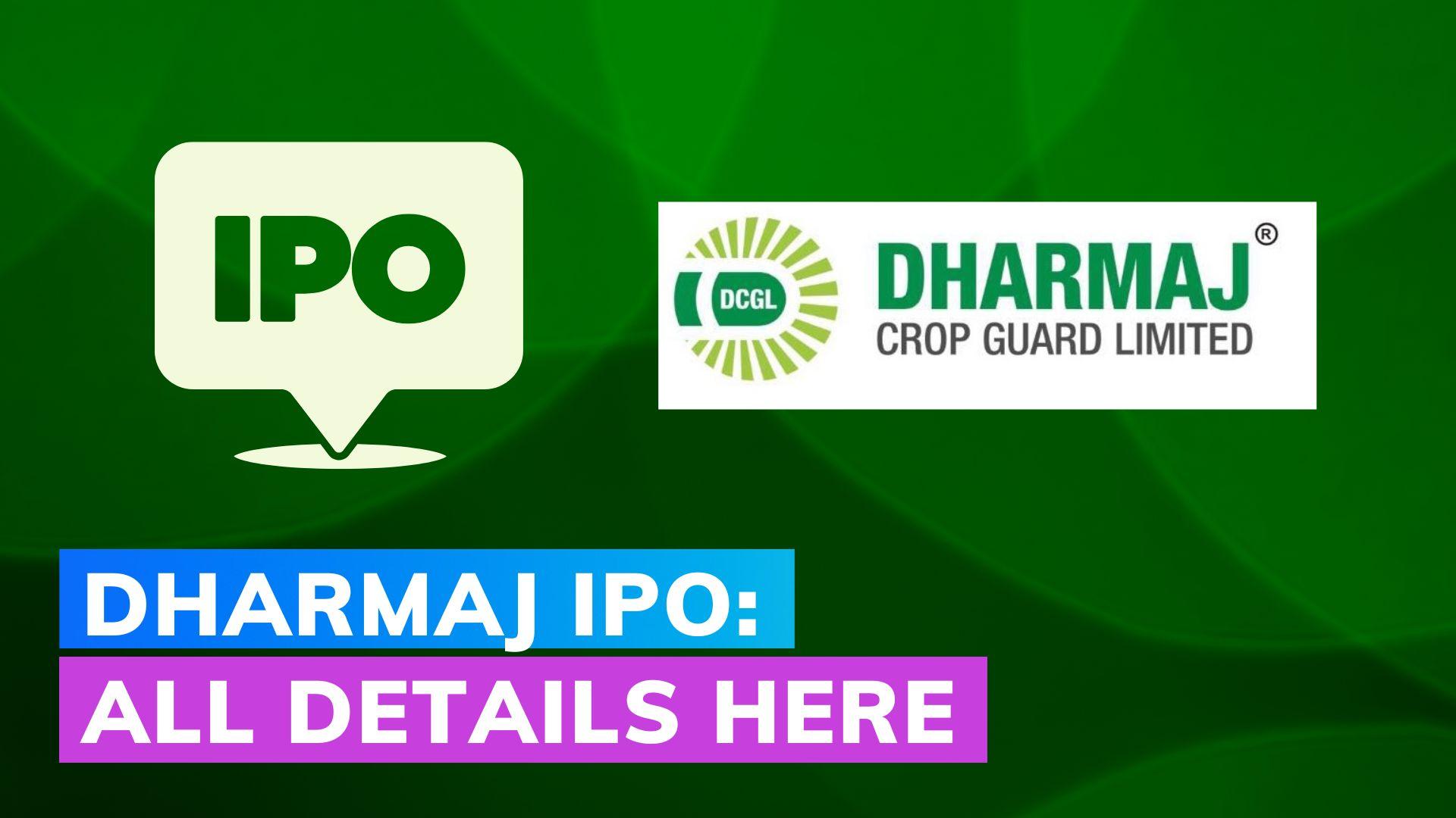 Dharmaj Crop Guard IPO: Here‘s everything you need to know | Editorji