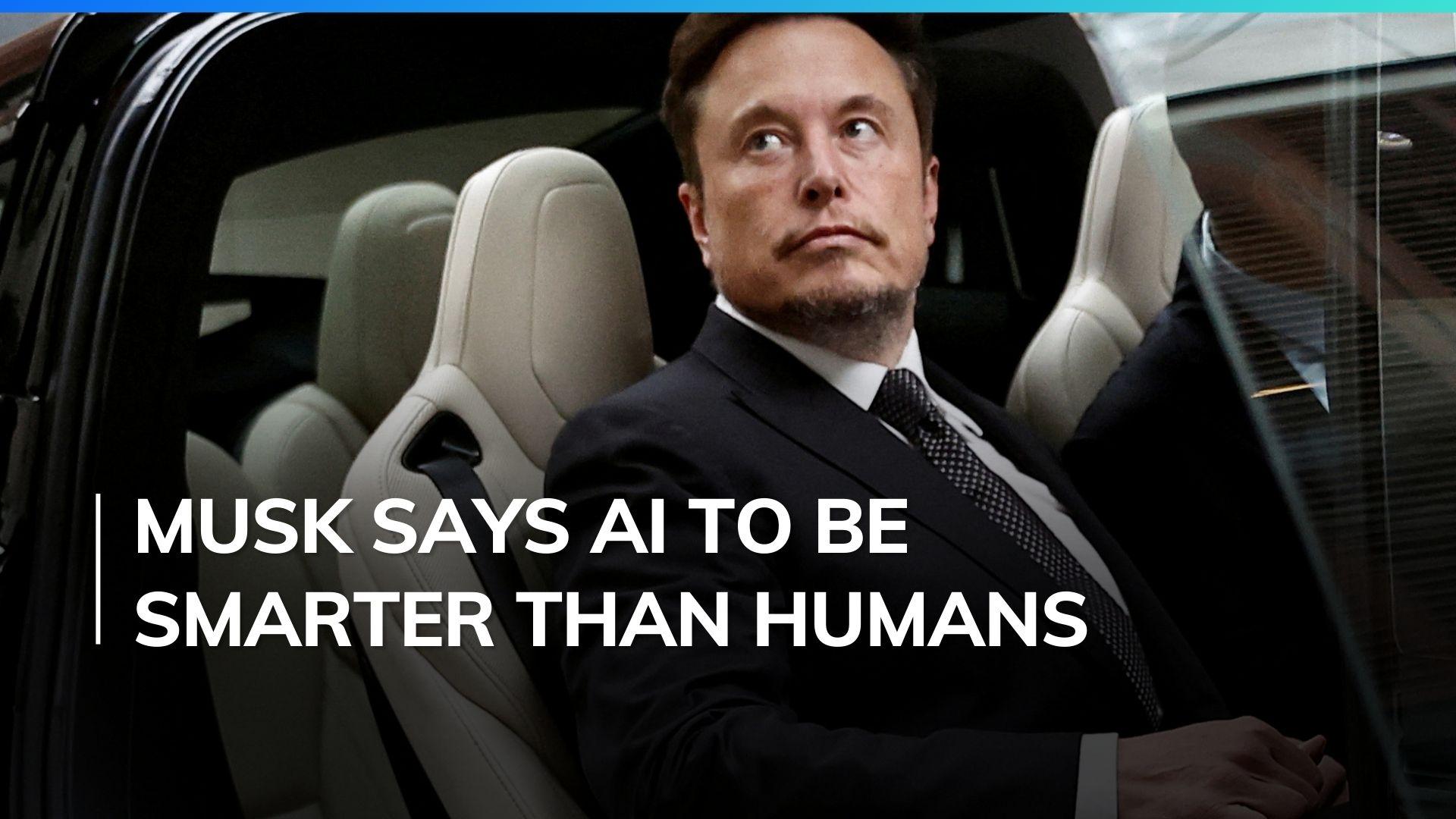 Elon Musk foresees AI to be smarter than humans by next year | Editorji