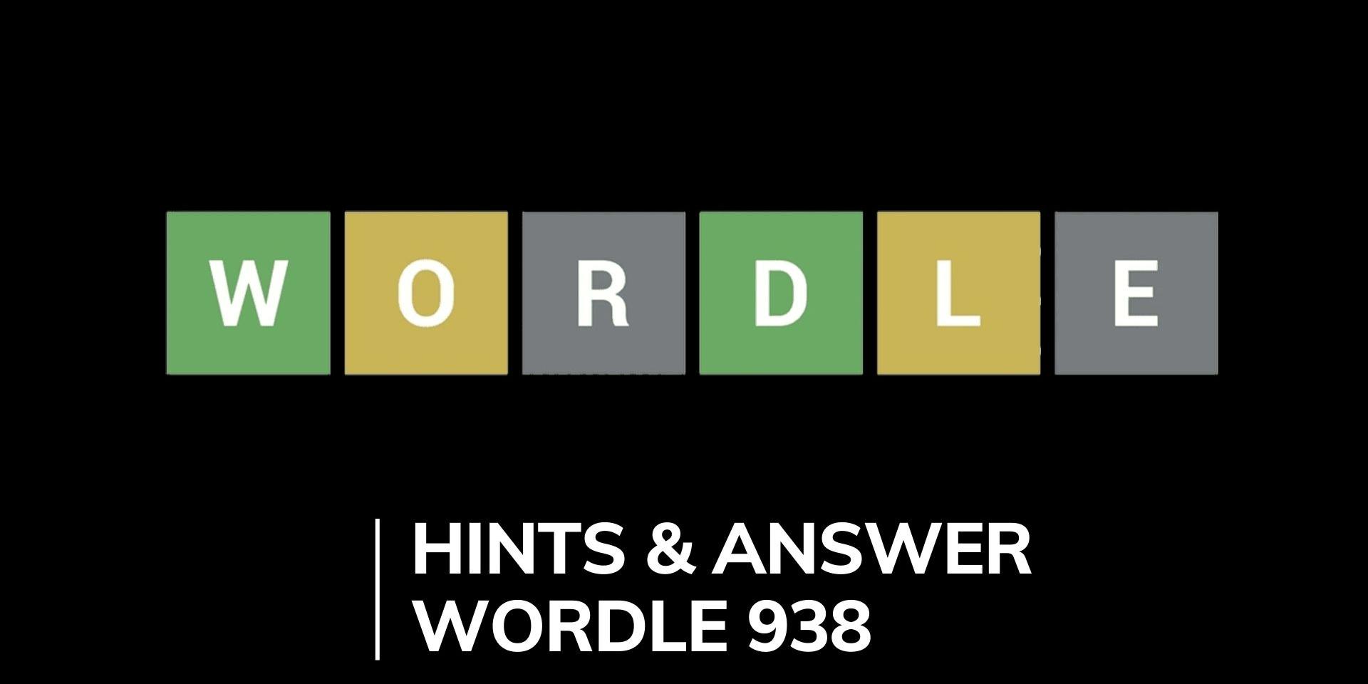 Wordle 938 Hints and Solution for January 13, 2024: Strategies for ...