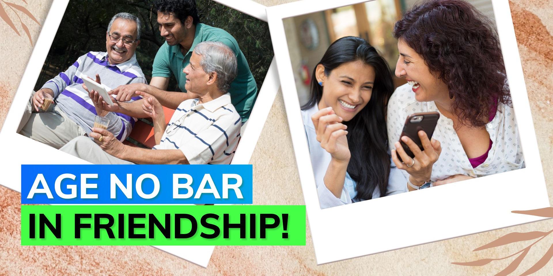 Making friends from all age groups can help fight ageism and loneliness ...