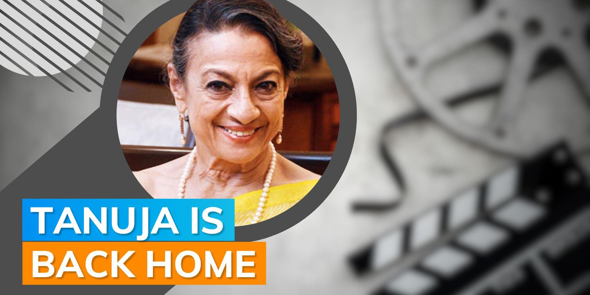 Veteran actor Tanuja discharged from hospital; health parameters now ...