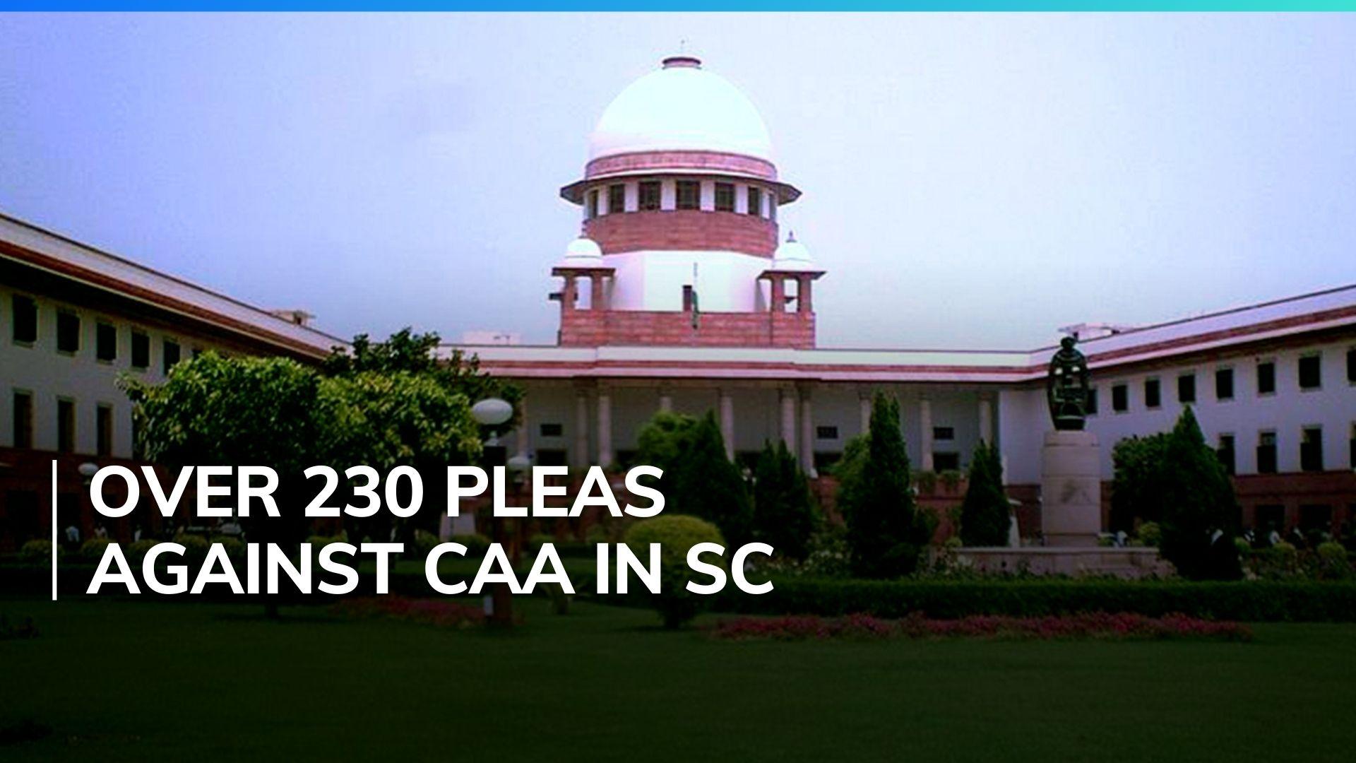 Supreme Court to hear pleas seeking stay on CAA Rules today | Editorji