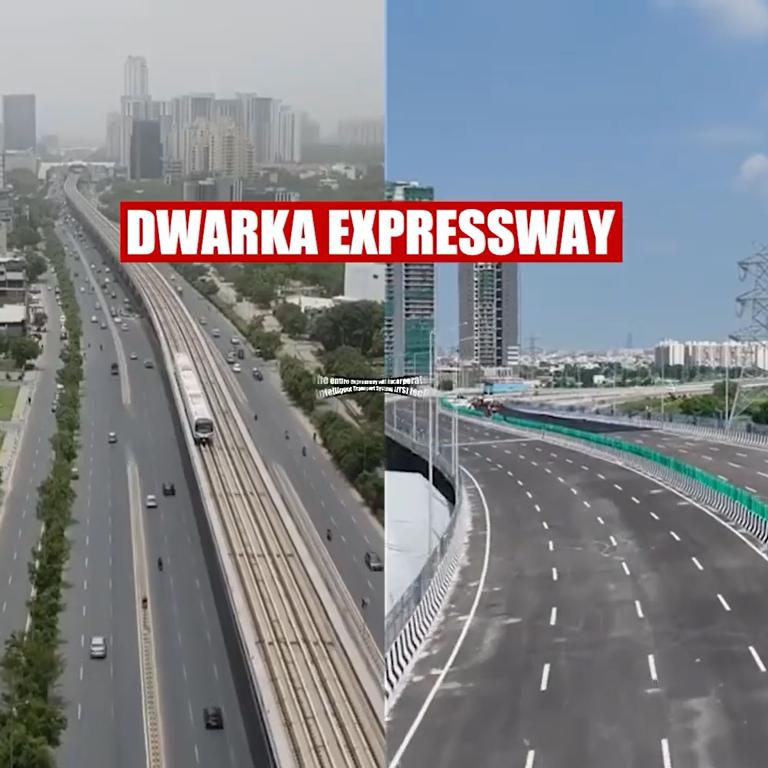 Gadkari shares glimpse of India‘s first 8-lane elevated road | All ...