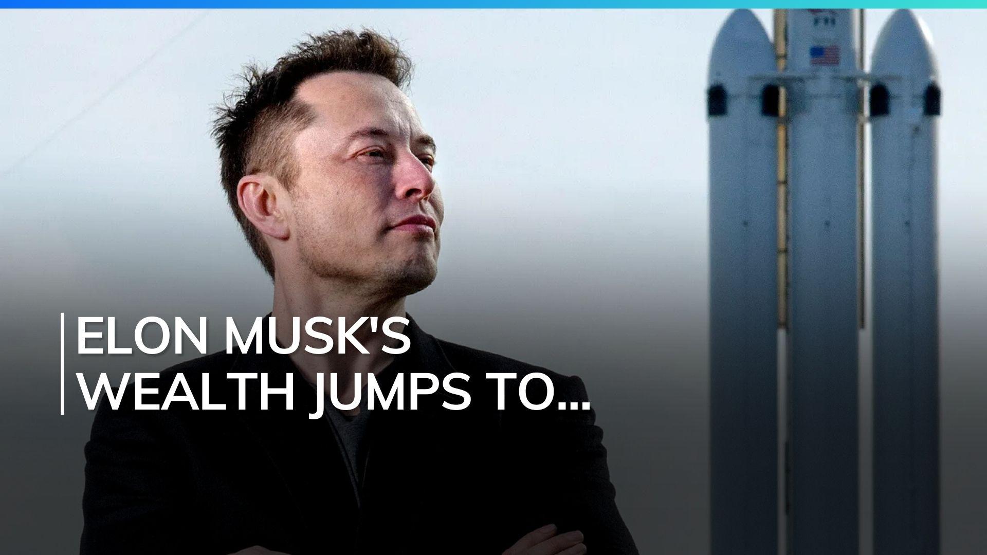 Elon Musk‘s Wealth Soars $33.5 Billion In A Day As Tesla Shares Jump 22 ...