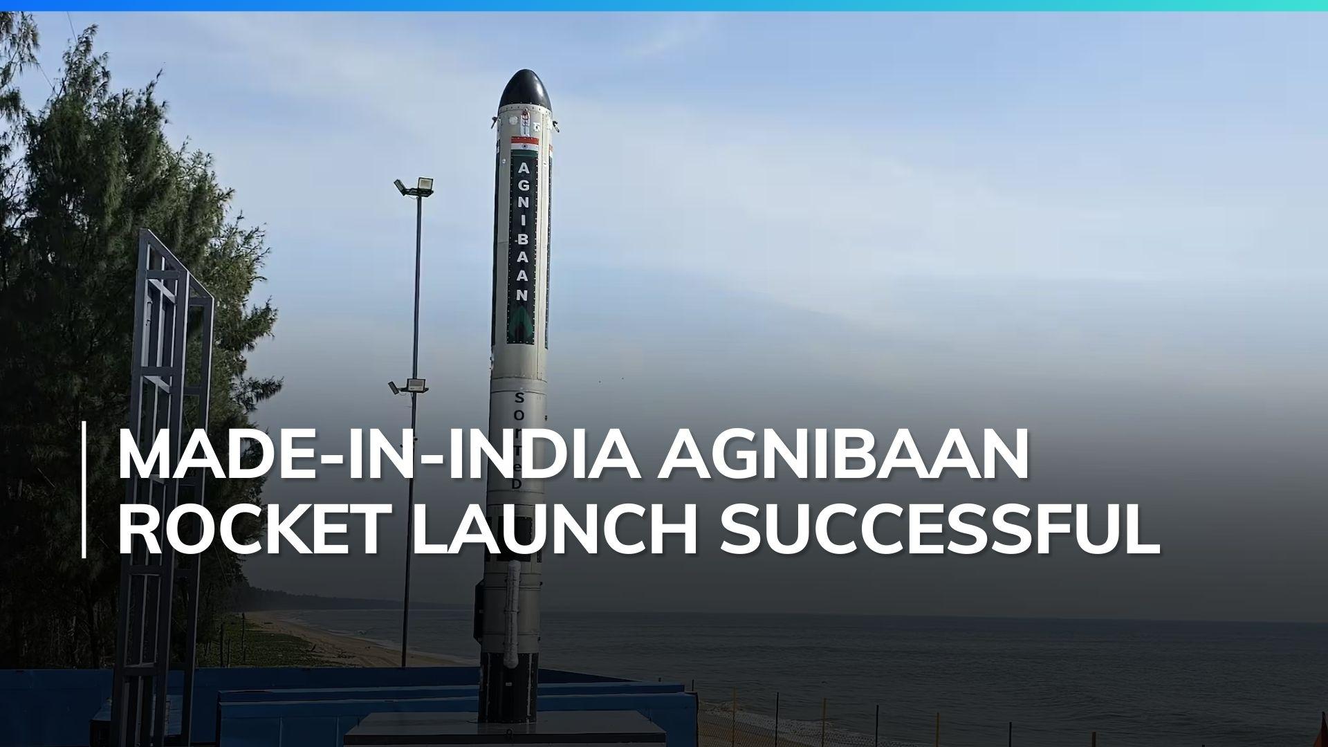 Spacetech startup Agnikul Cosmos successfully launches Agnibaan rocket ...