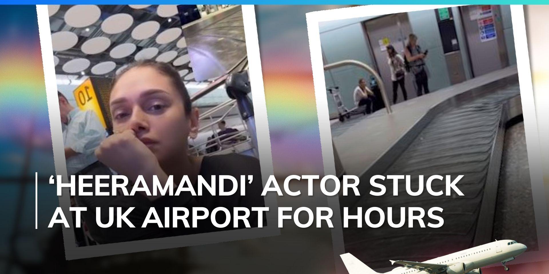 Aditi Rao Hydari fumes at Heathrow airport after unending wait for her ...