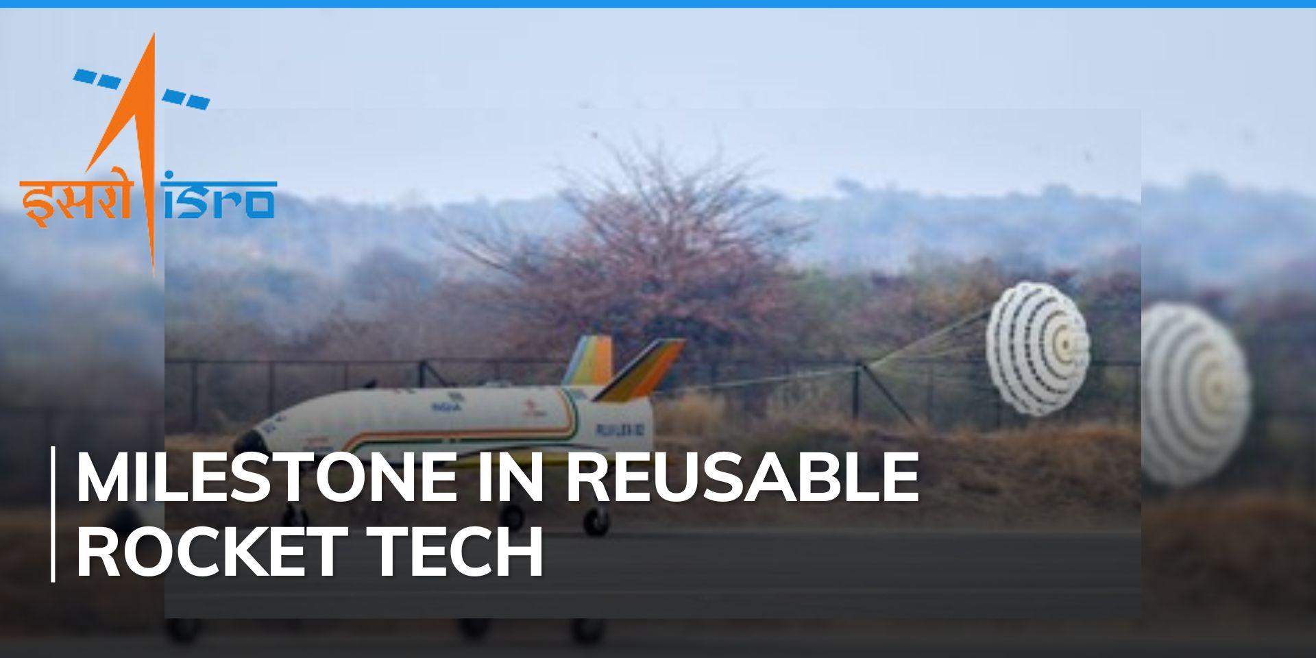 ISRO‘s 21st century ’Pushpak‘ viman launched | Watch | Editorji