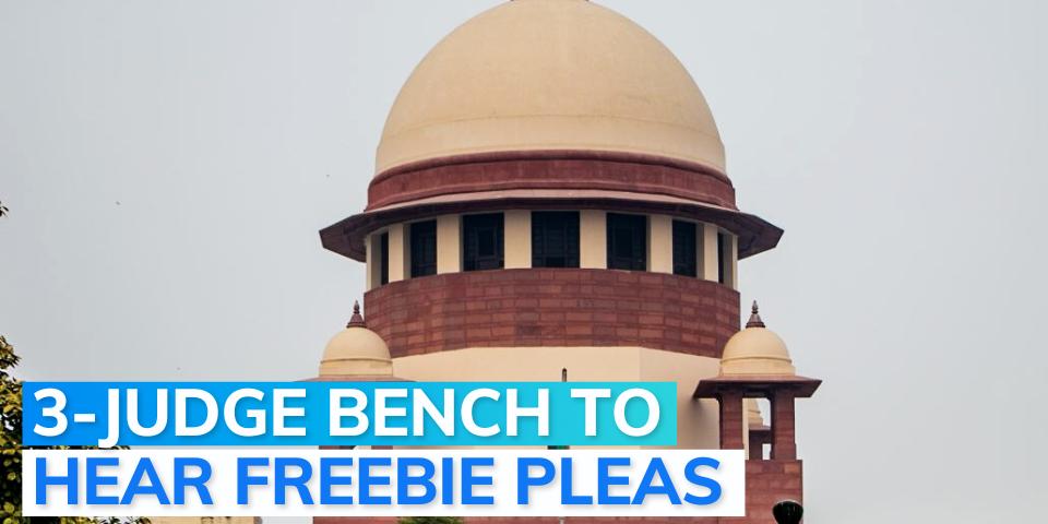 3-judge SC bench to look into pleas challenging freebie by political ...