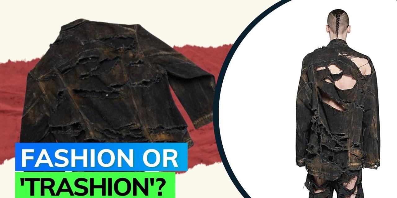 Balenciaga‘s dirty ripped outfit is being sold for more than $ 5000 ...