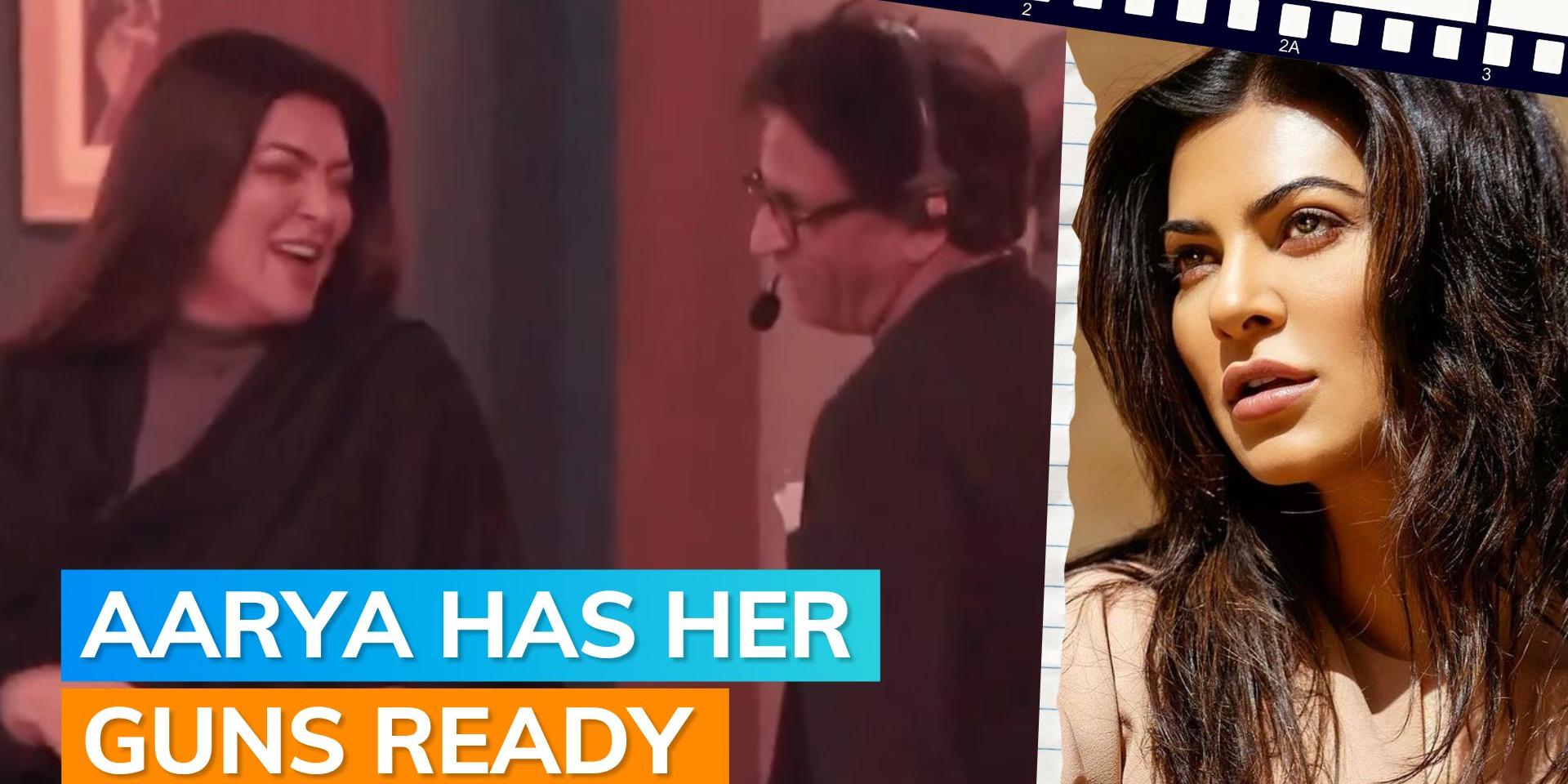 ‘Aarya 3’: Sushmita Sen does a happy dance as she wraps up shoot of her popular web series ...