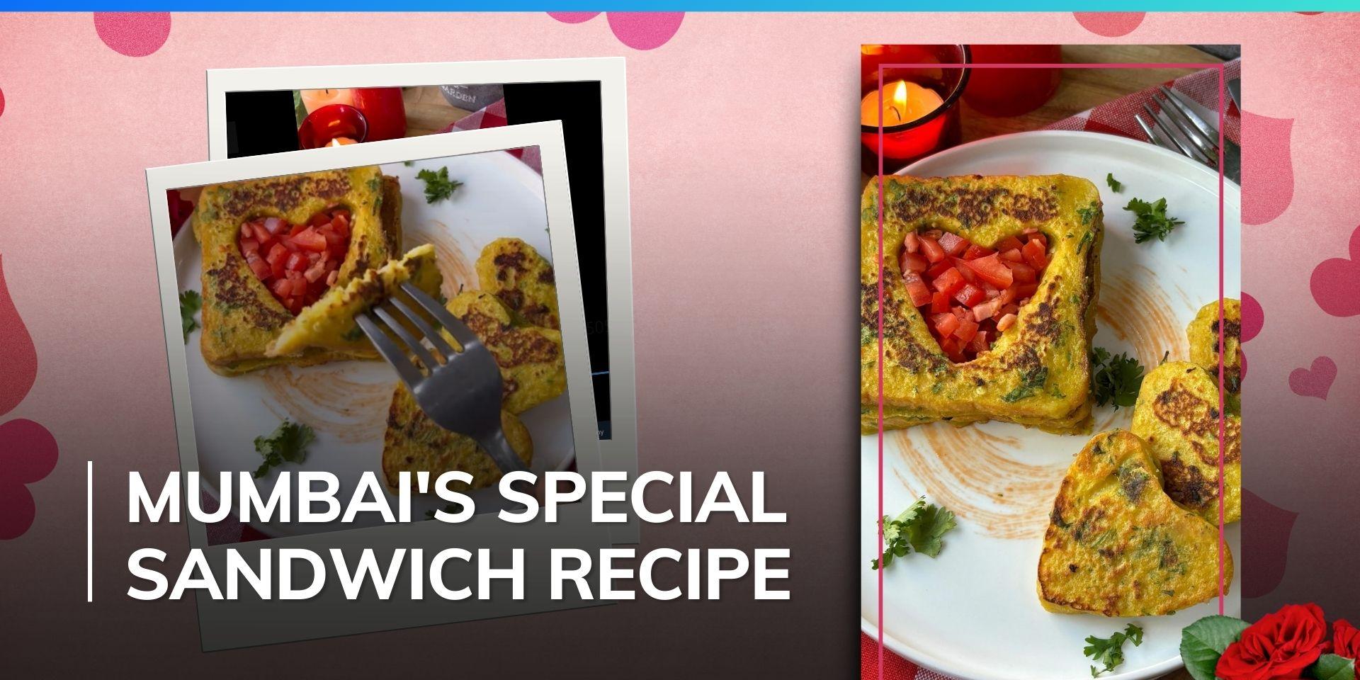 Make delicious Mumbai-special bread pudla sandwich for breakfast to ...