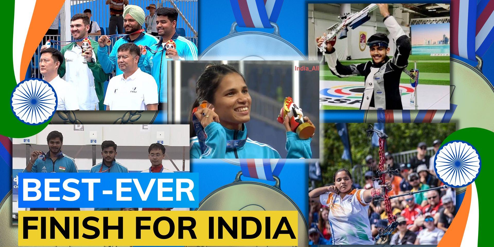 World University Games: India finish with record medal haul including ...