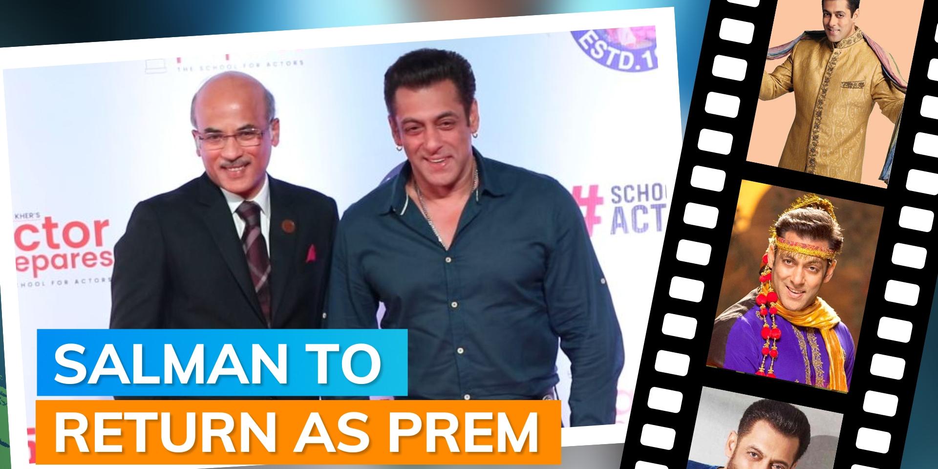 Salman Khan confirms ‘Prem’ will return in a new Sooraj Barjatya’s film: ‘And he will get ...