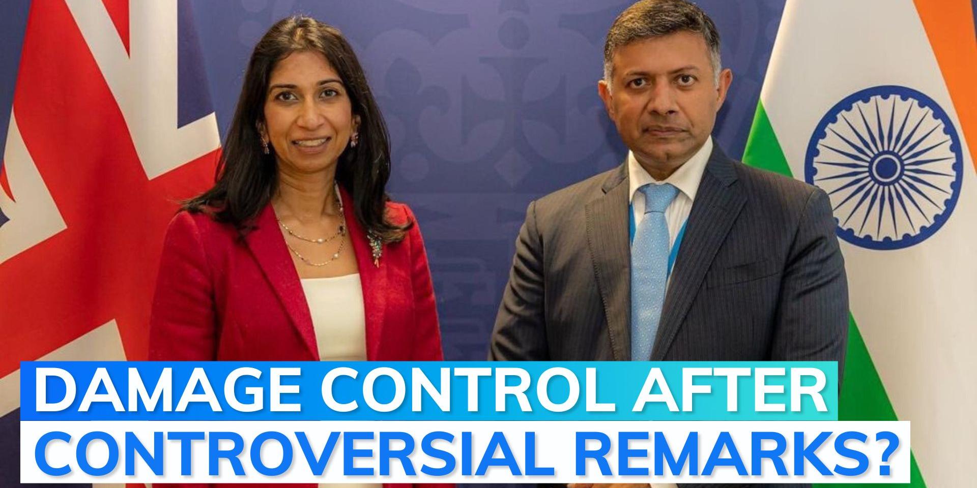 India and UK discuss migration as Indian envoy calls on Home Secretary ...