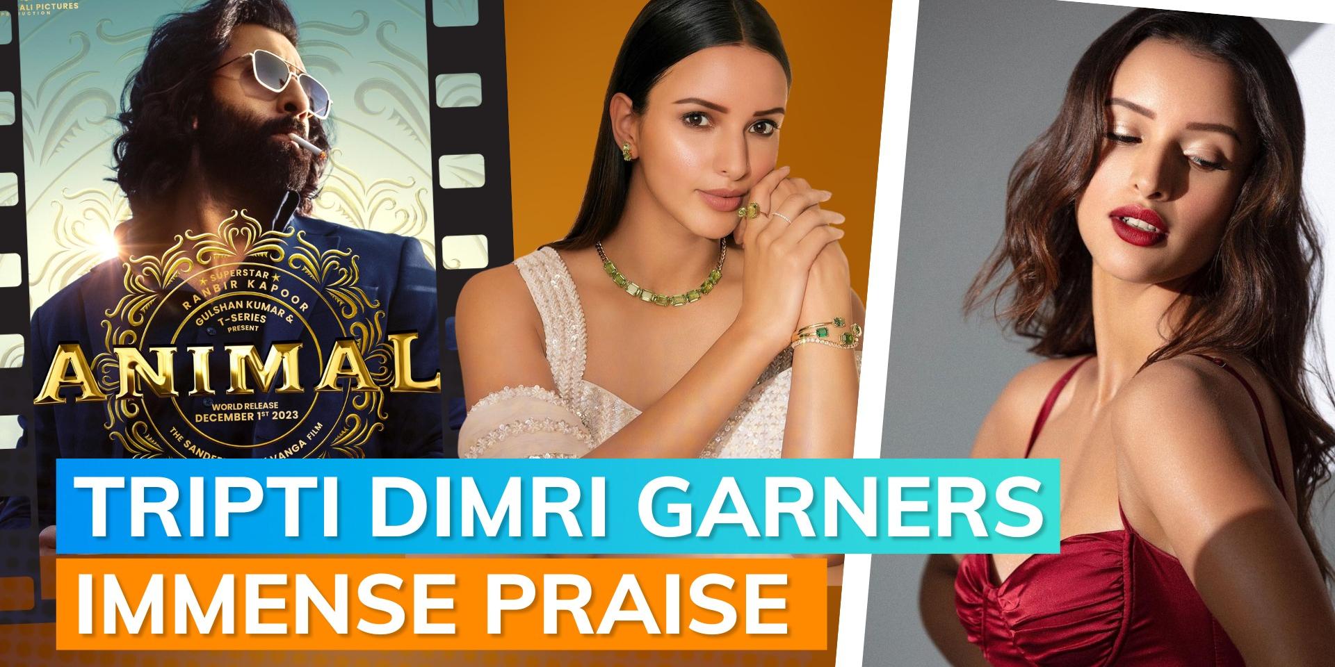 ‘Animal’: Tripti Dimri’s chemistry with Ranbir gets thumbs up from fans: read full story | Editorji