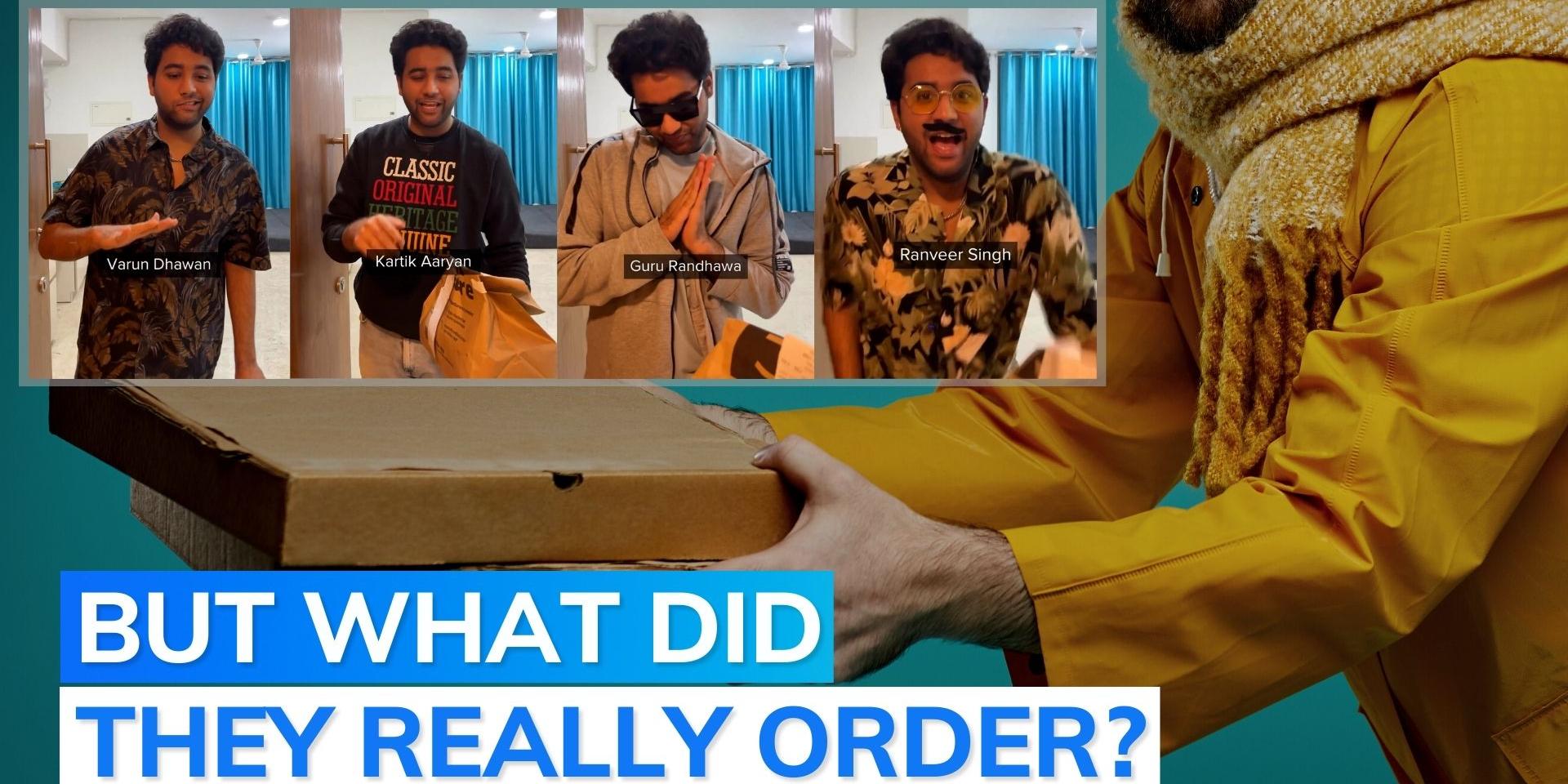 Watch: hilarious video of a man mimicking celebrities accepting Swiggy ...