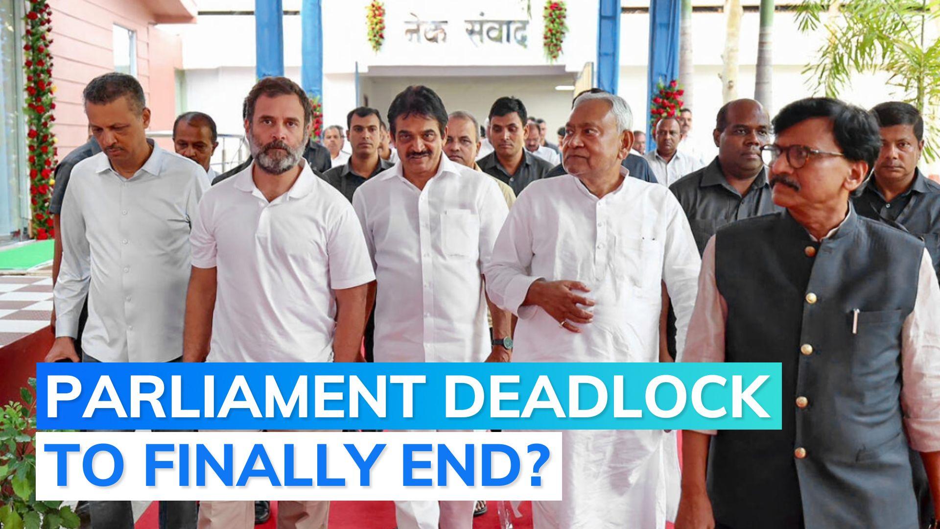 INDIA bloc offers ‘middle path’ to end break logjam in Parliament ...